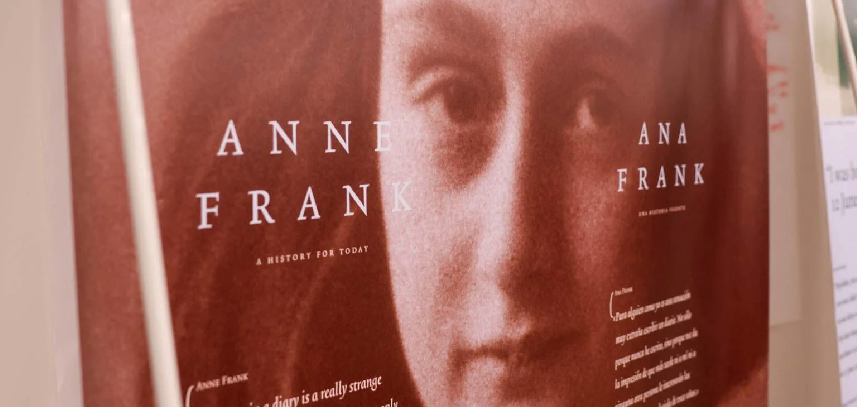 Anne Frank Exhibition | Department of Religion